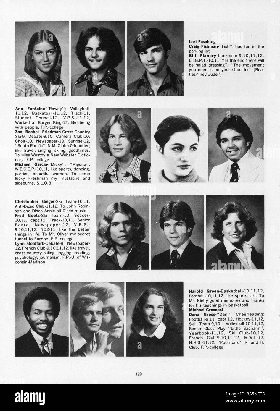 Yearbook reflects the key activities at west high school hi-res stock ...