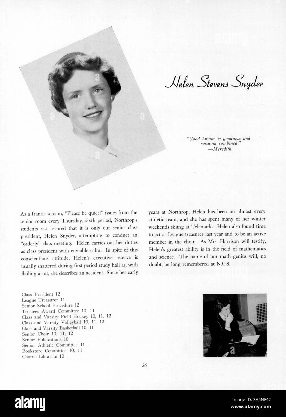 The 1955 edition of the Northrop Collegiate Yearbook, Tatler, captures ...