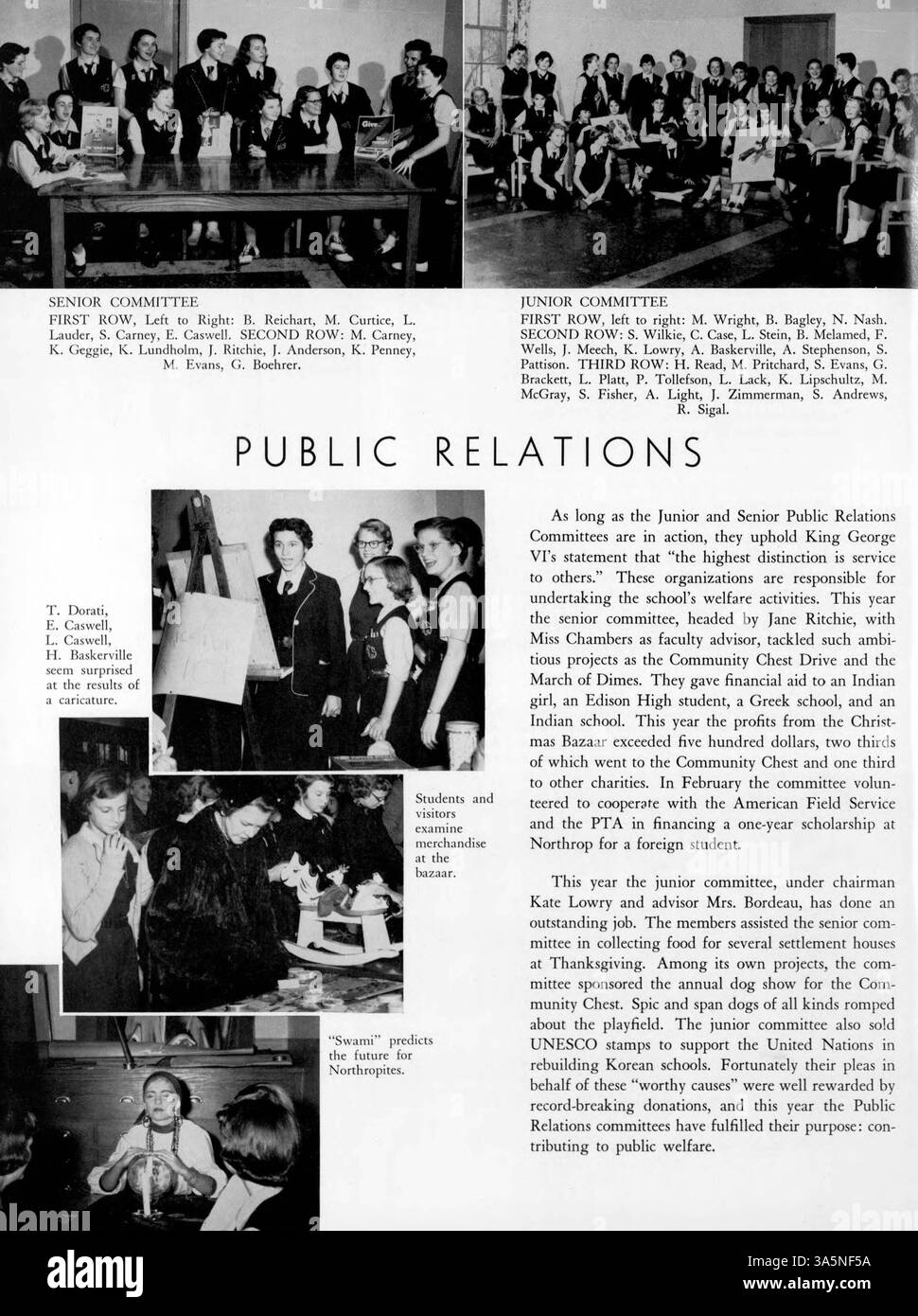 The 1955 'Tatler' yearbook captures the highlights of Northrop ...