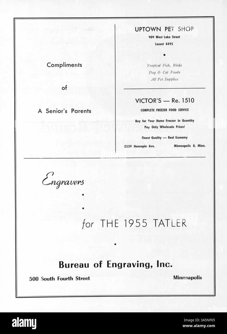 This northrop collegiate yearbook from 1955 highlights student ...