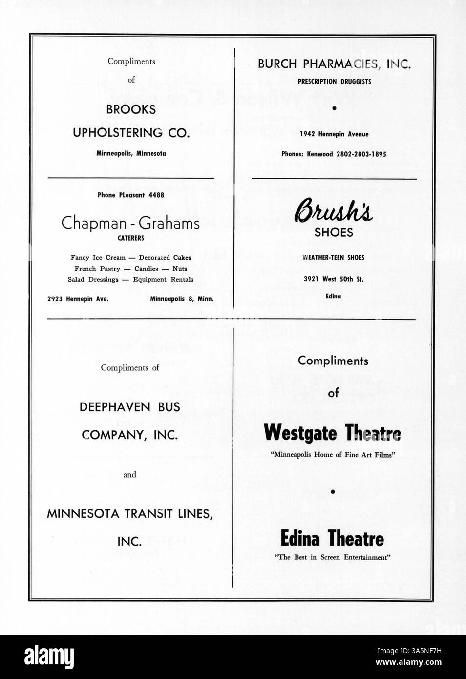 This 1955 Northrop Collegiate Yearbook features students, faculty ...