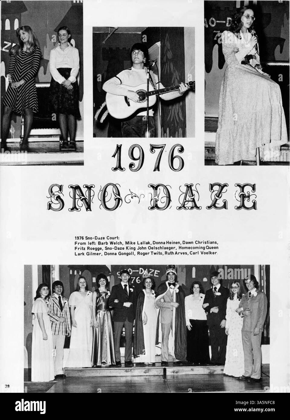 The 1976 yearbook from Minneapolis Lutheran High School documents the ...