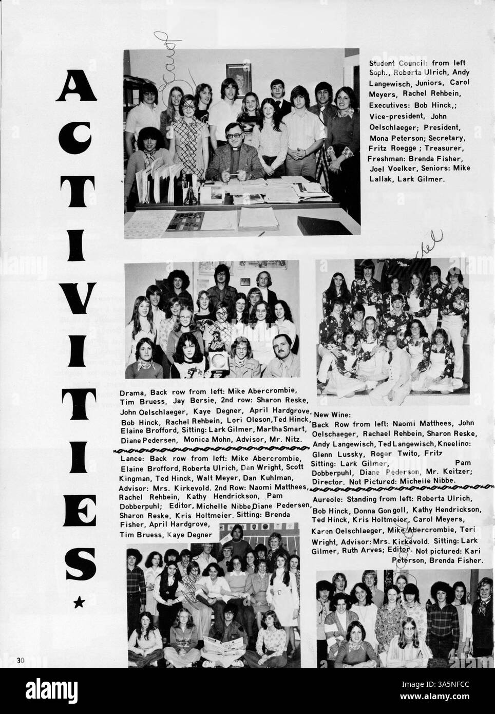 The 1976 minneapolis lutheran yearbook records student and faculty life ...