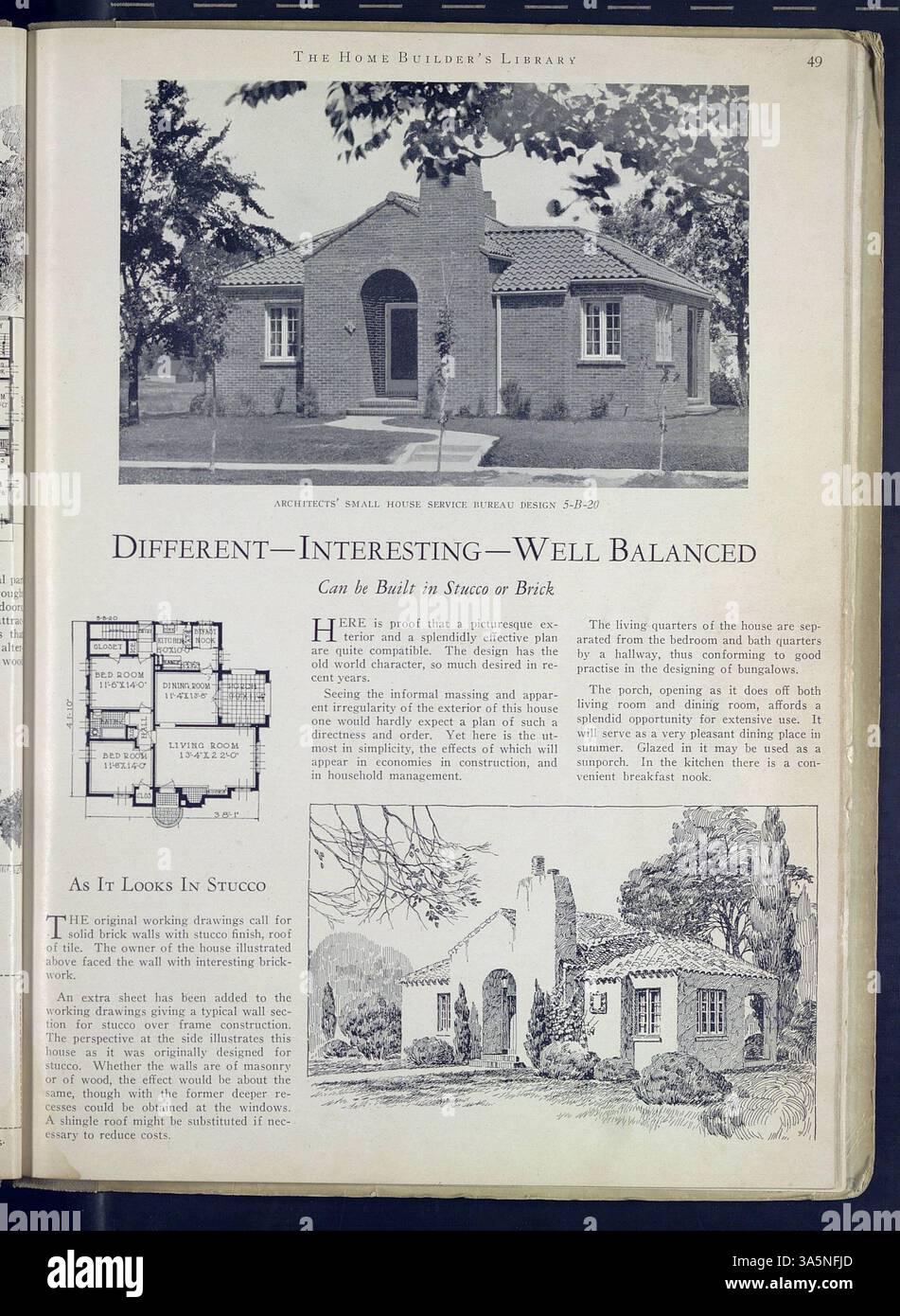 This plan book, created by the Architects' Small House Service Bureau ...