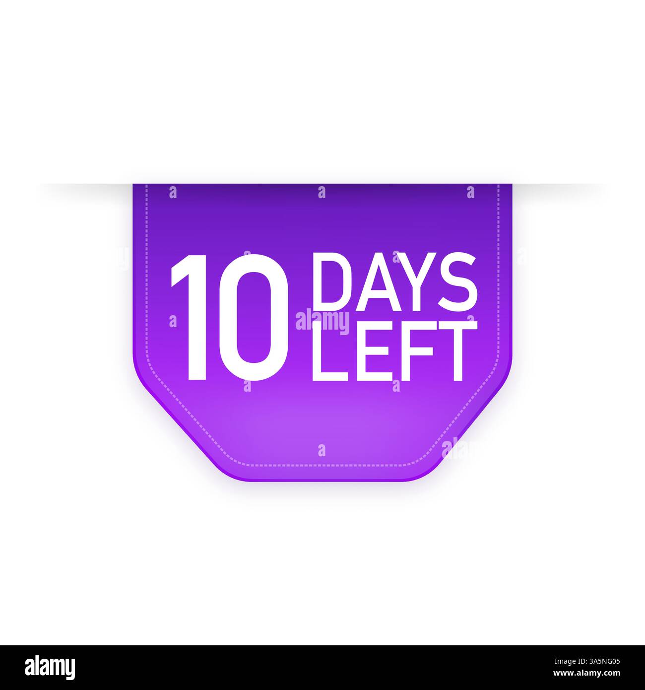 10 days go flat Stock Vector Images - Alamy