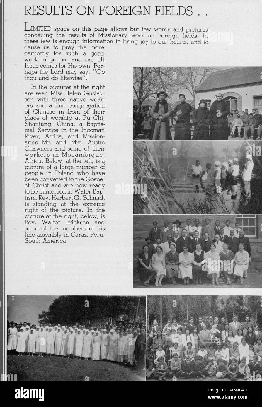 This 1937 yearbook from North Central Bible Institute documents the key ...