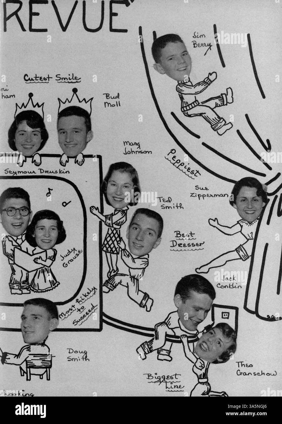 The 1952 edition of the washburn yearbook hi-res stock photography and ...