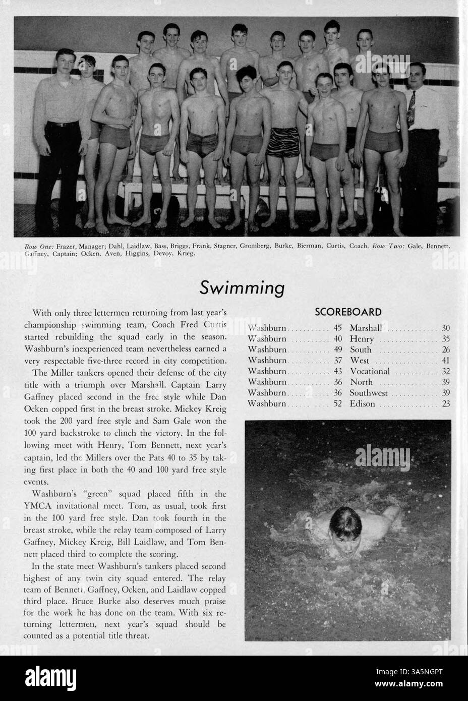 The 1952 'Wahian' Yearbook showcases key events from the 1951-1952 ...