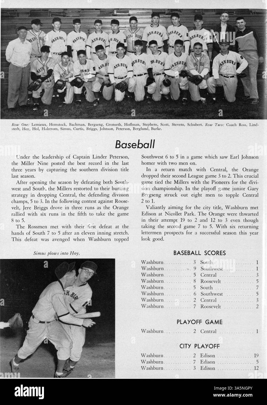 This 1952 'Wahian' Yearbook features the academic and extracurricular ...