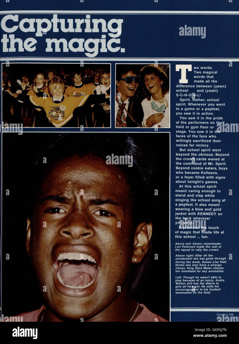 Highlights significant moments from the 1983 1984 academic year hi-res ...