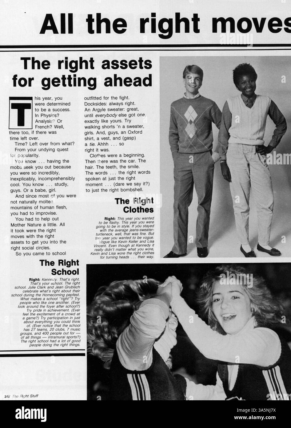 Kennedy High’s 1984 yearbook captures important moments of the 1983 ...