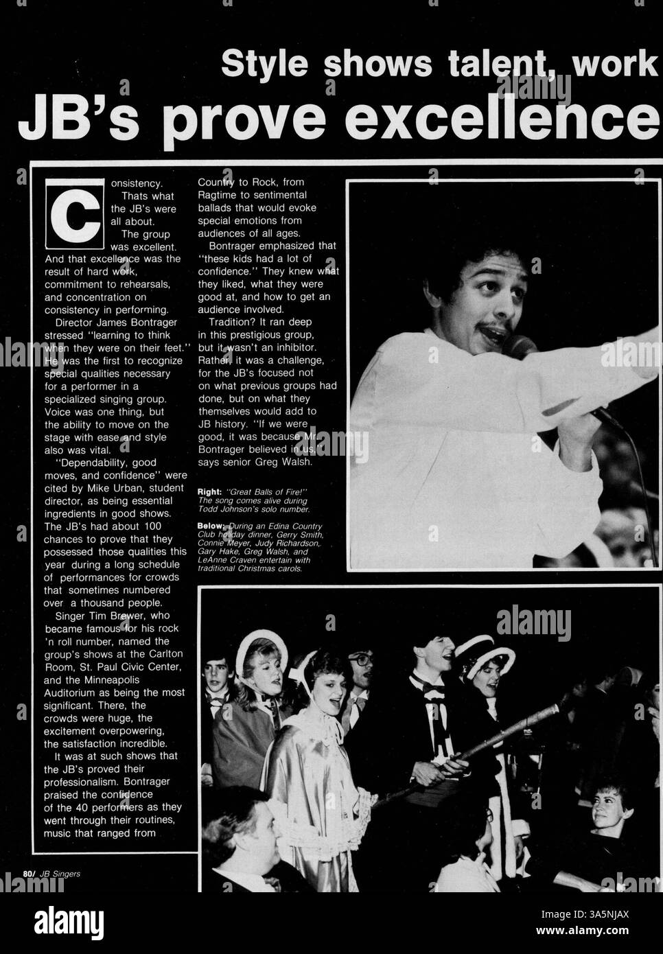 This 1984 yearbook from Kennedy High School captures student and ...