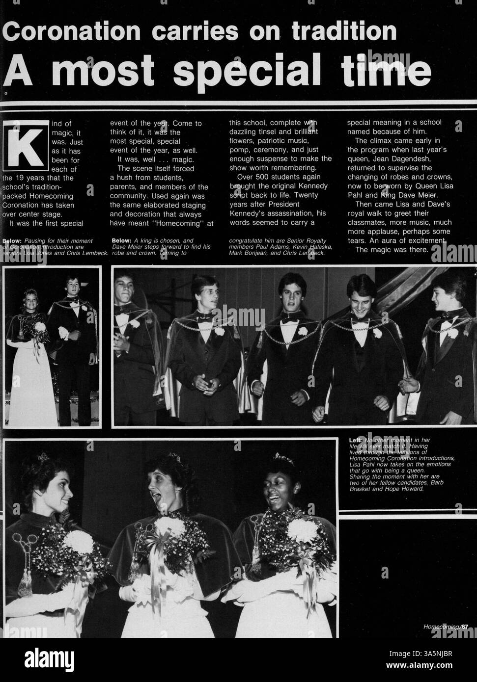 The 'Profiles 1984' yearbook from Kennedy High School highlights key ...