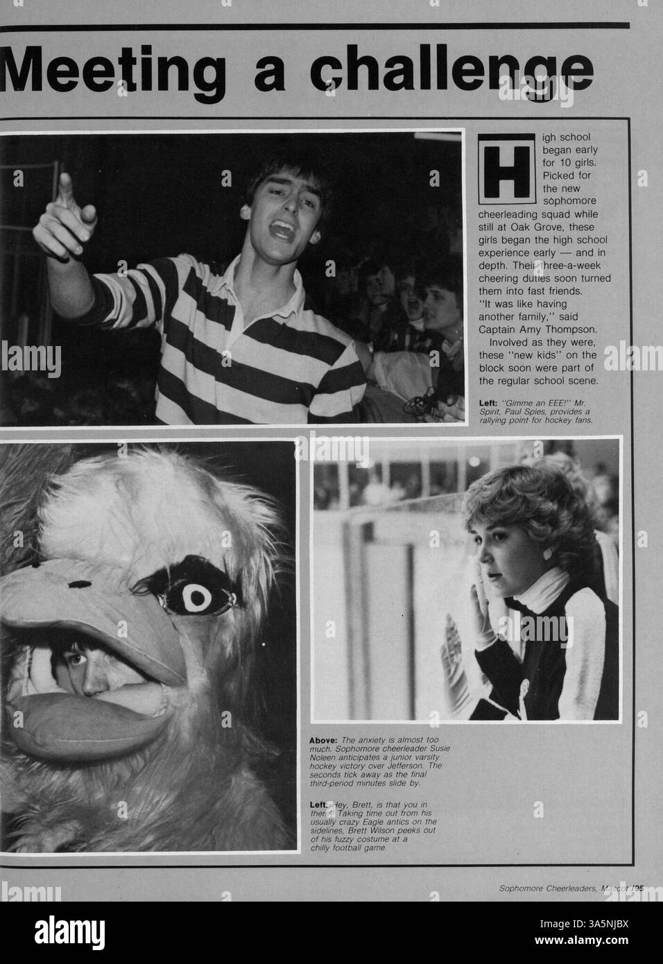 The Kennedy High Yearbook 1984 showcases student and teacher profiles ...