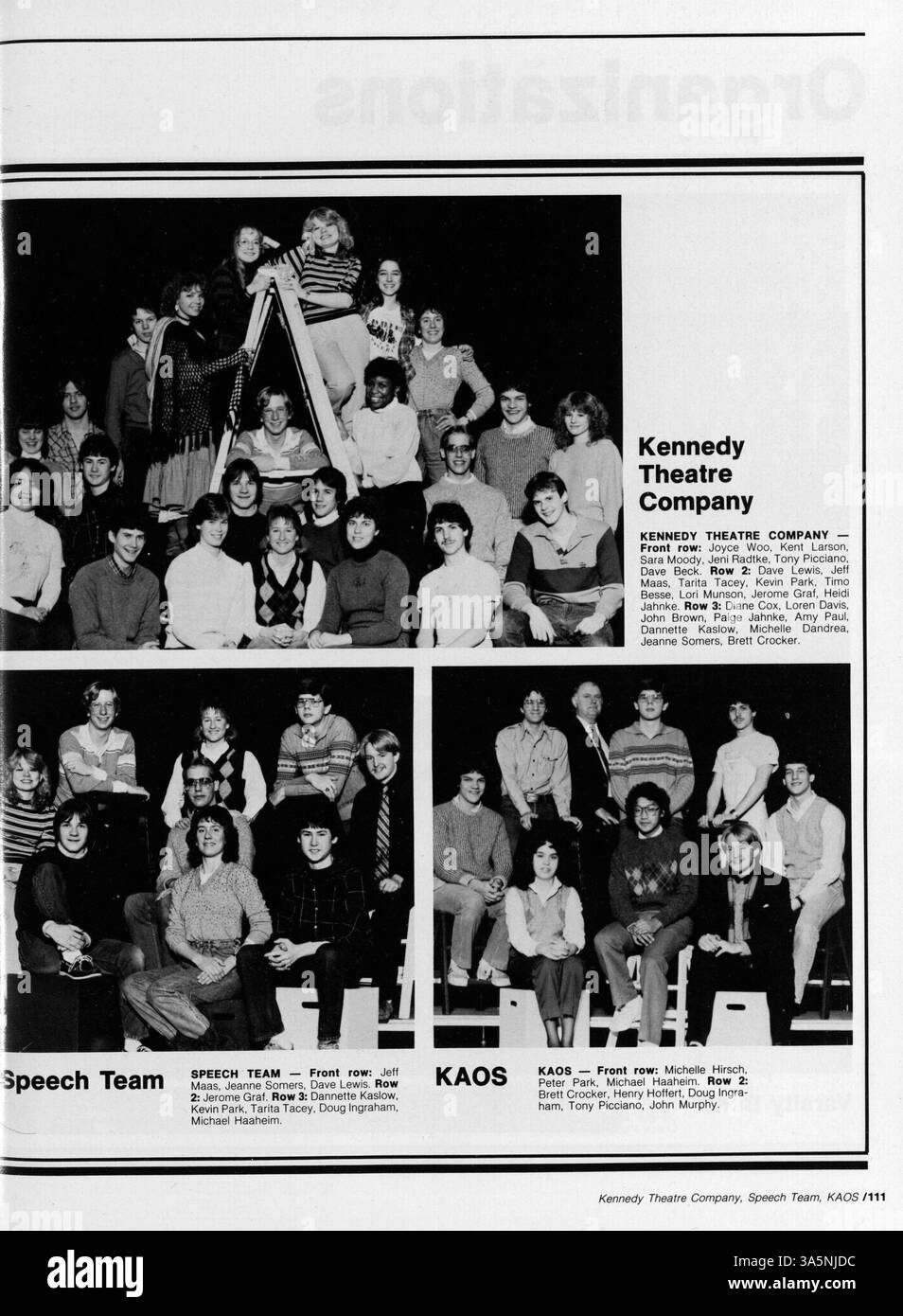 Yearbook from kennedy high school documents the significant events hi ...