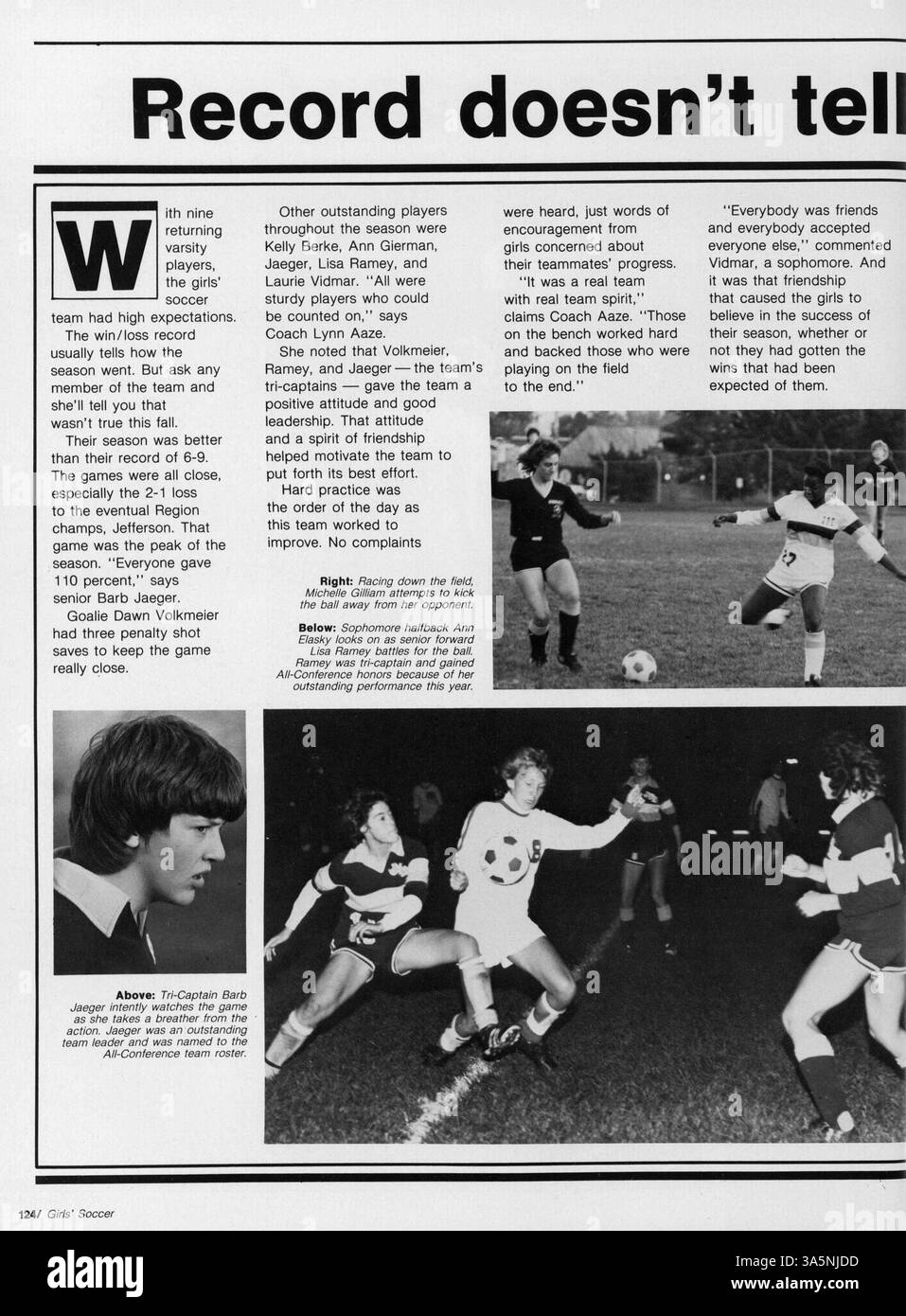 This high school yearbook documents key events, student and teacher ...