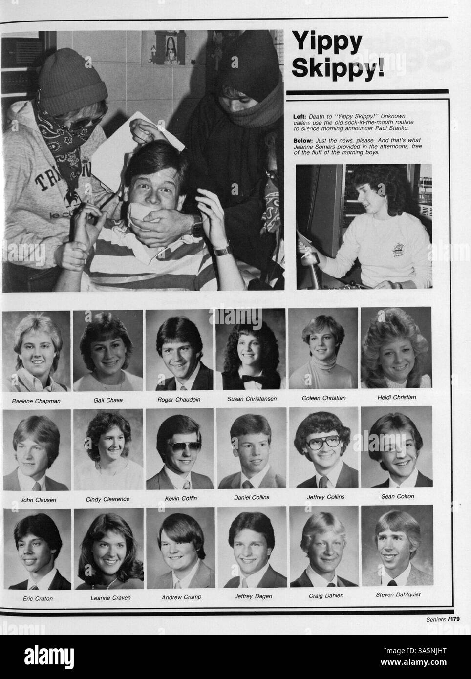 Yearbook from kennedy high captures student and teacher highlights hi-res stock photography and ...