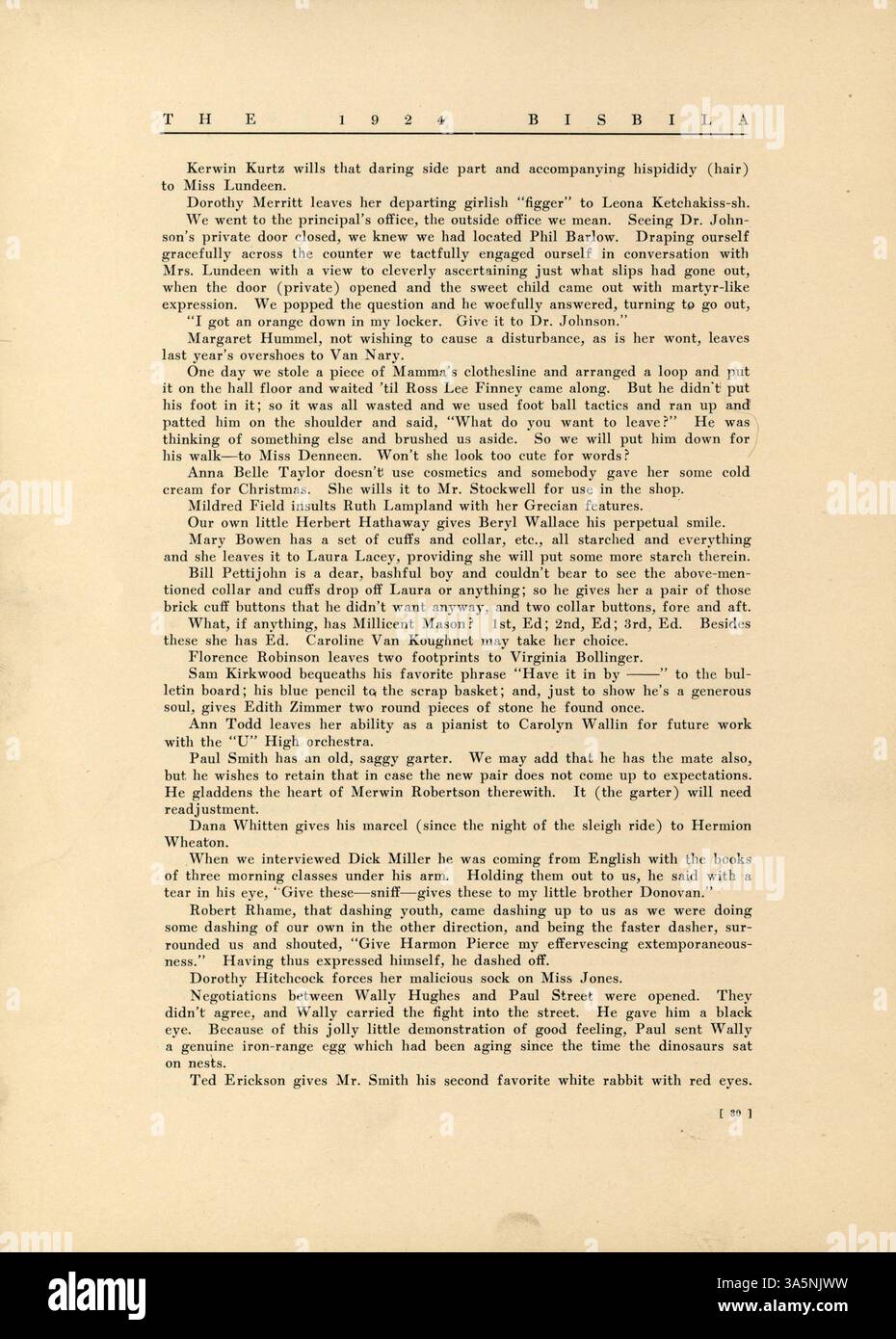 The 1924 Bisbila yearbook documents the academic and extracurricular life at University High ...