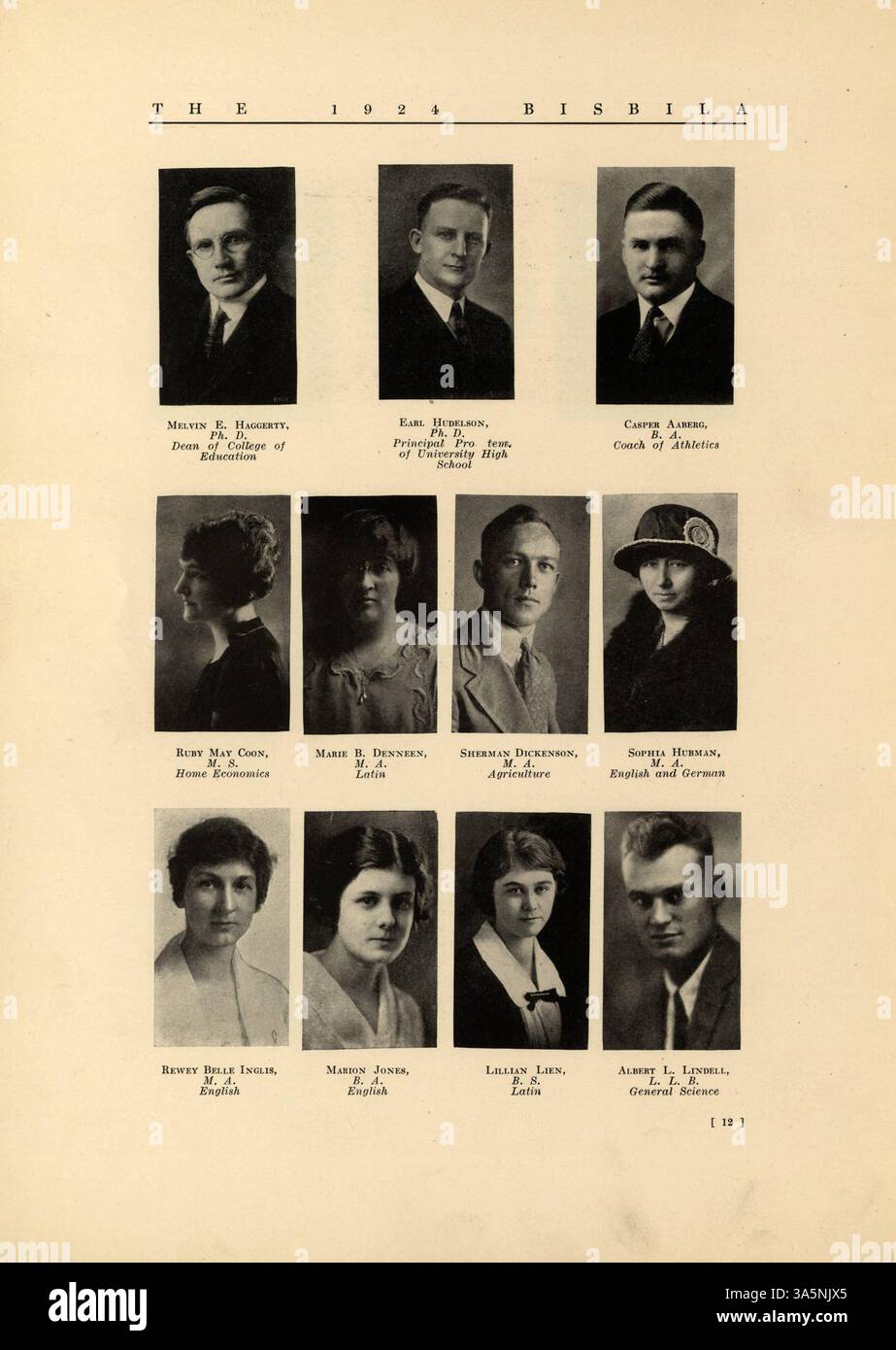 This 1924 yearbook from University High School preserves the important moments of the 1923-1924 ...