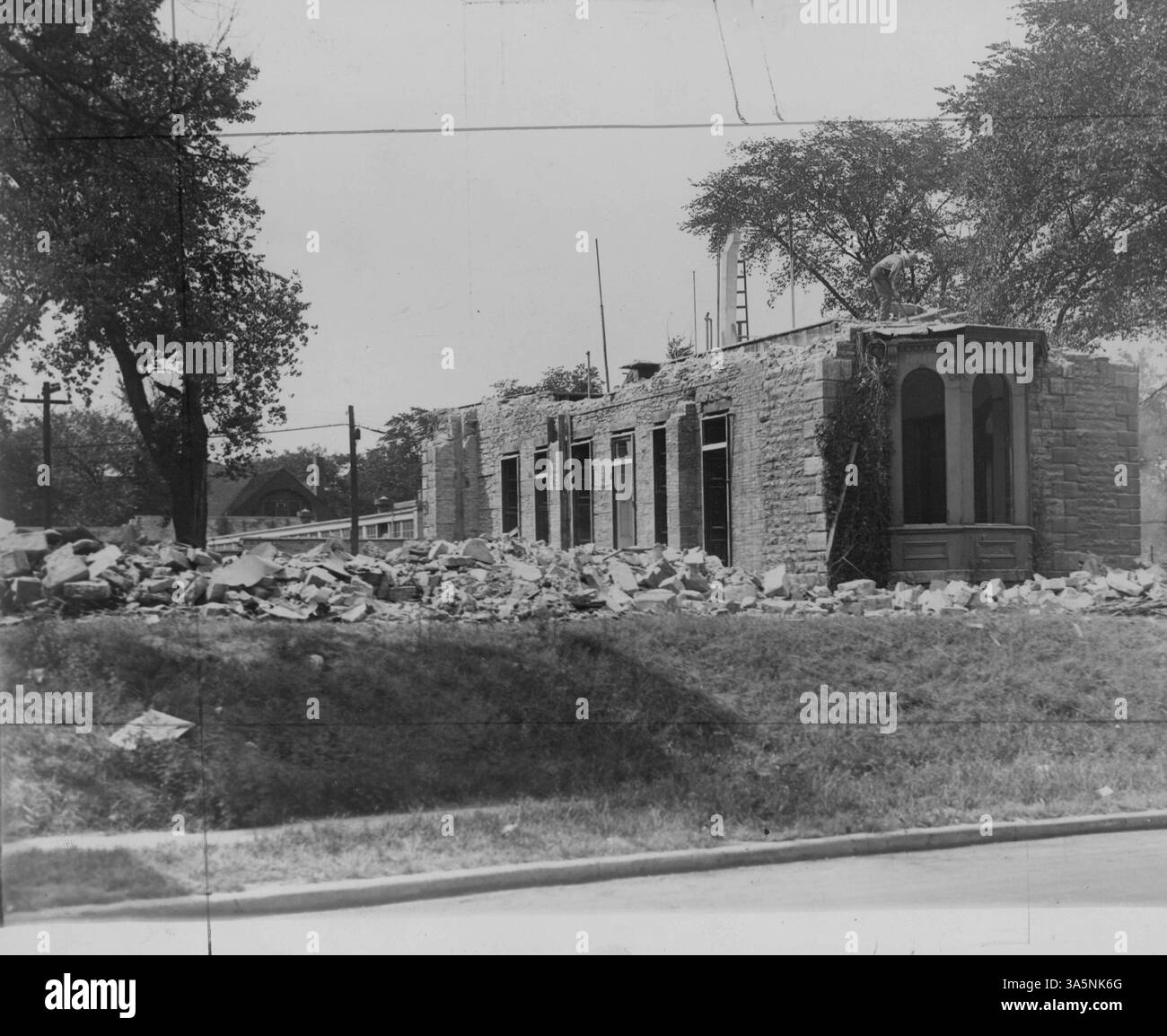 The Mendenhall home, once a prominent structure in the area, was ...