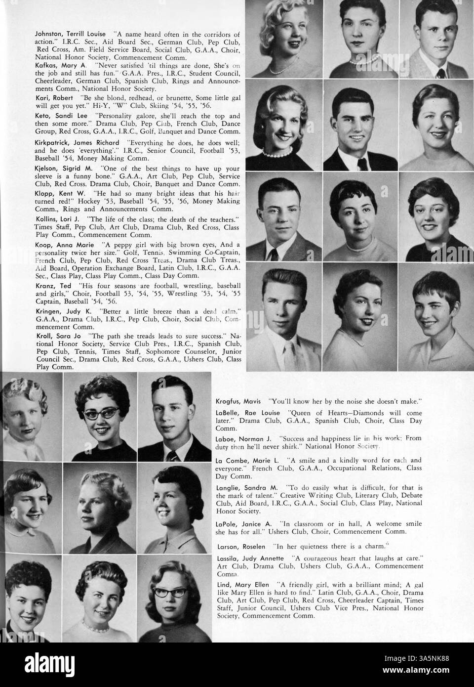 The 1956 'Hesperian' yearbook provides a snapshot of West High School’s ...