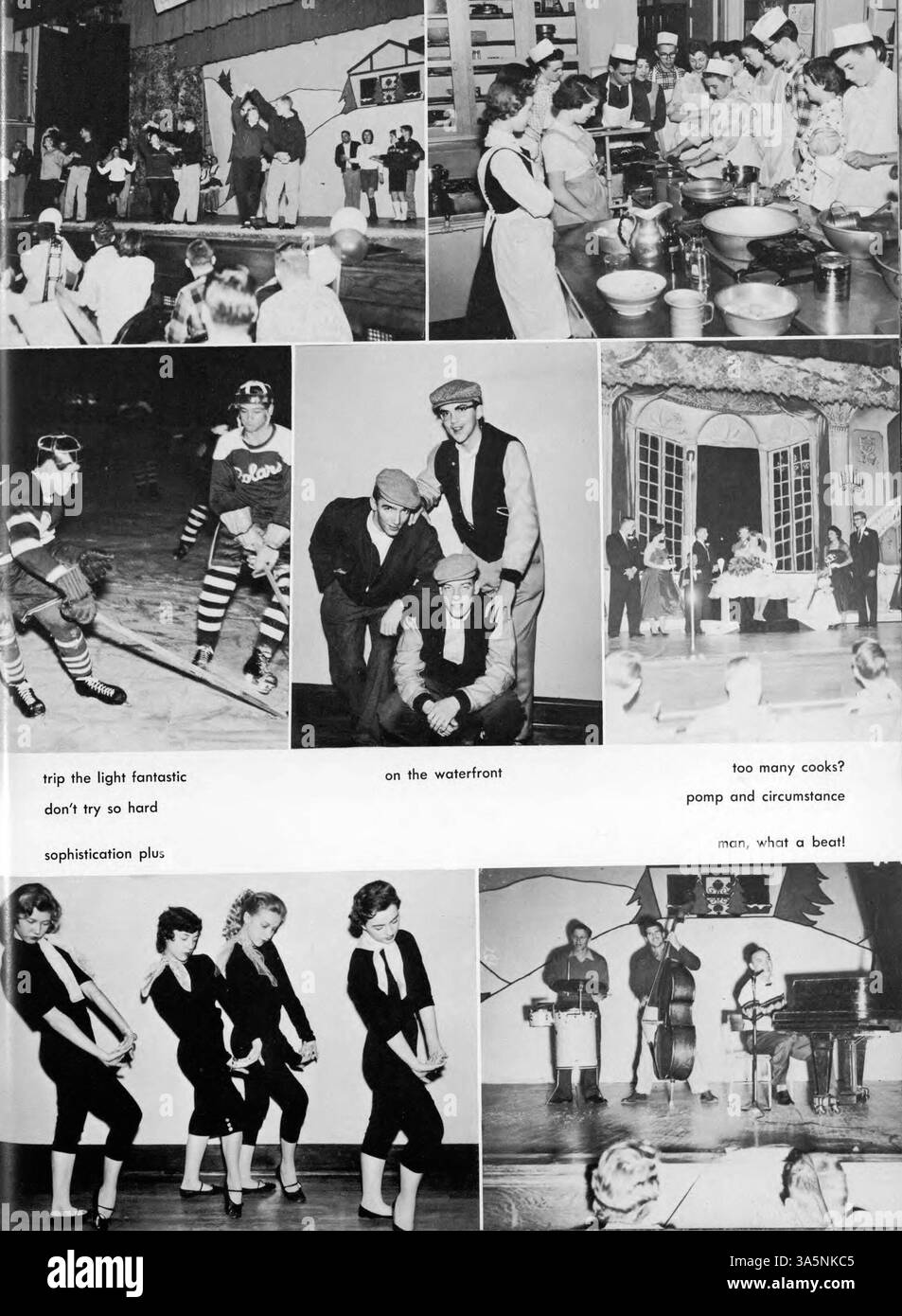 The 1956 'Hesperian' yearbook from West High School provides a ...