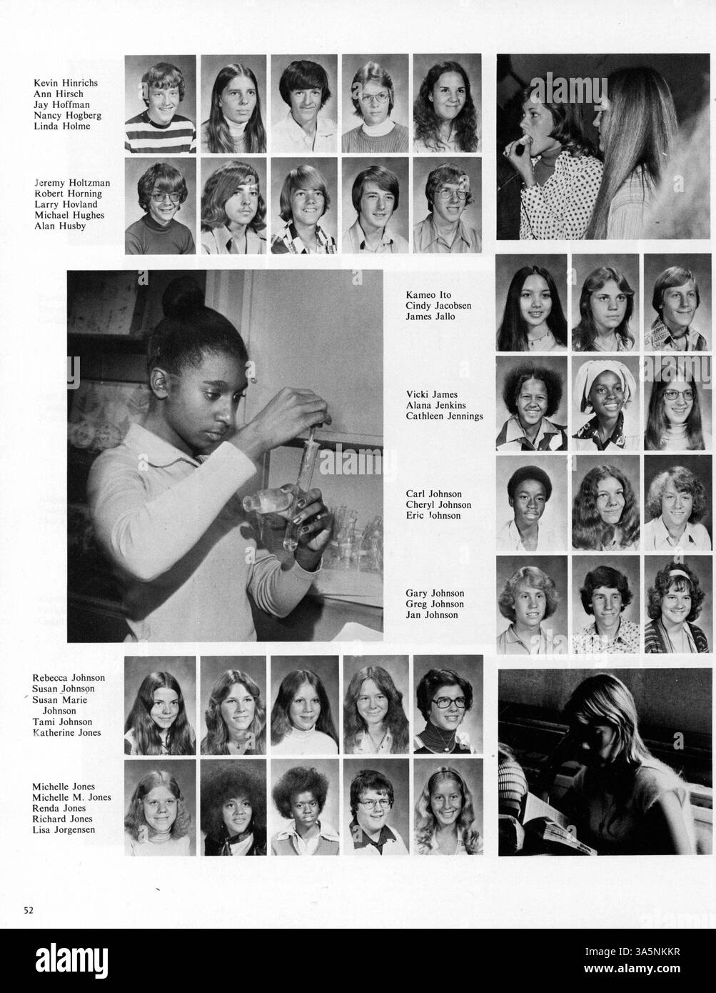 The 1976 washburn high school yearbook provides a visual record hi-res ...