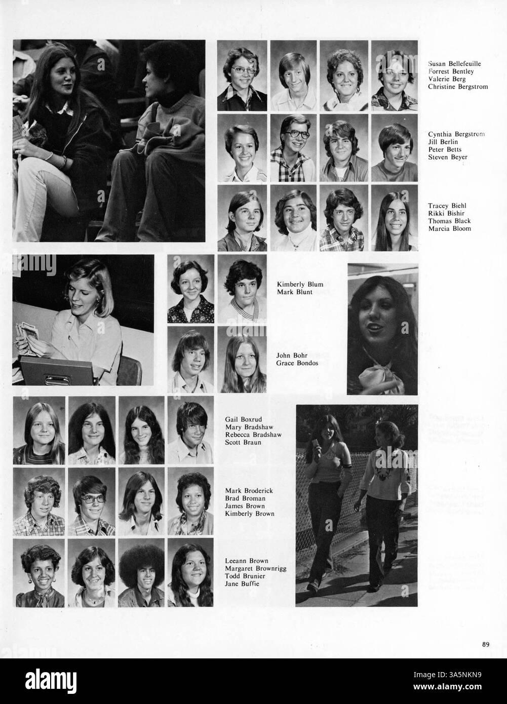 The 1976 Washburn Yearbook, Wahian, documents key moments from the 1975 ...