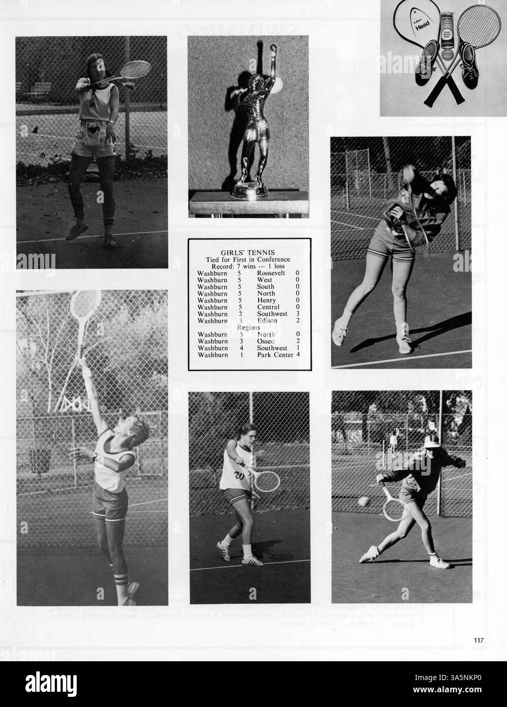 The 1976 edition of the Wahian yearbook from Washburn High School ...