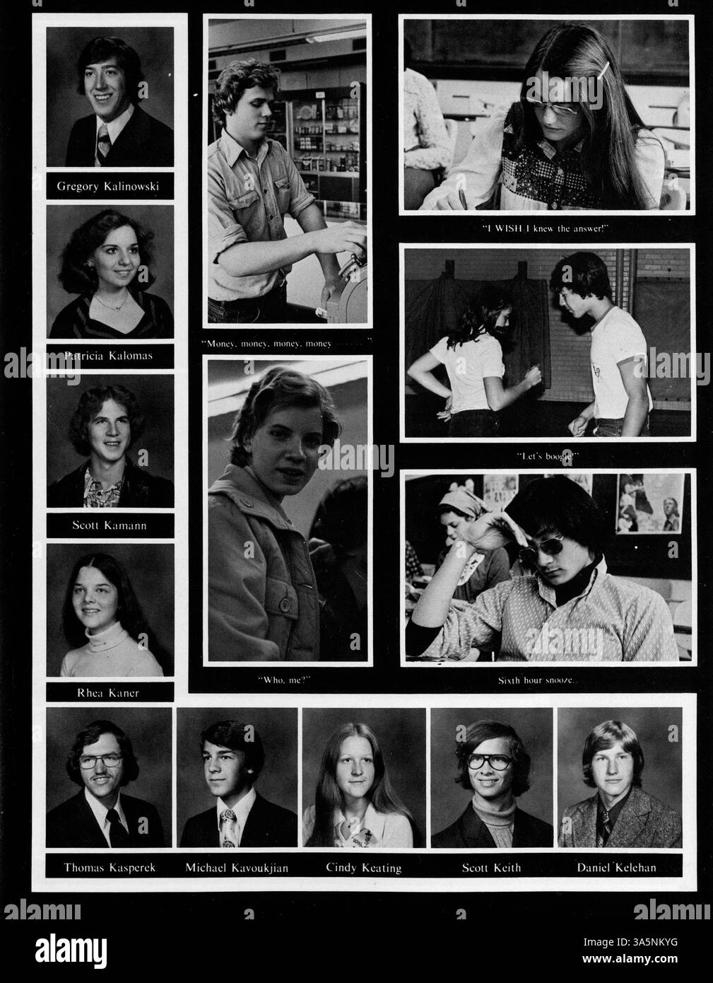 The 1976 Washburn Yearbook captures key moments from the 1975-1976 ...