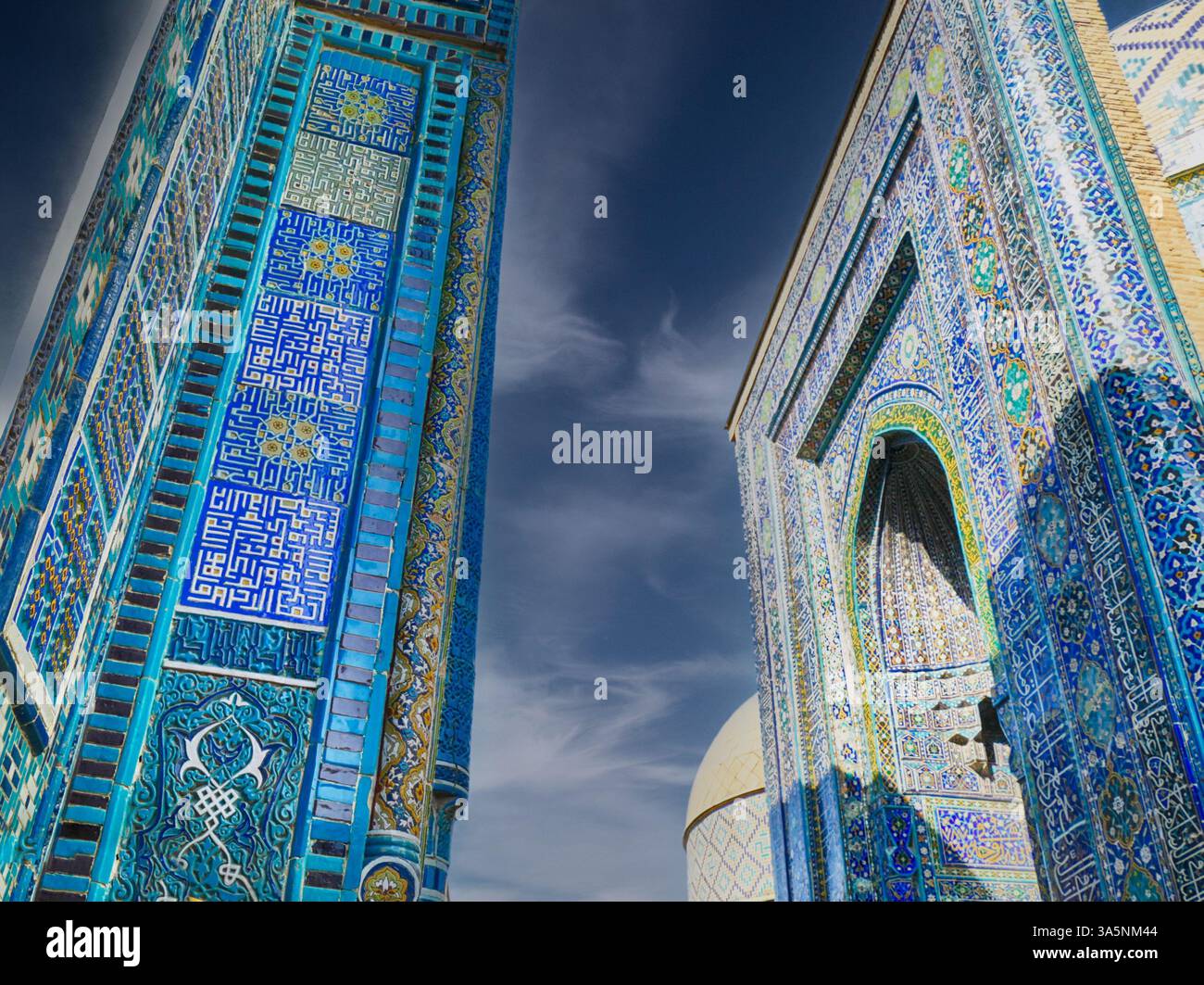 Samarkand, uzbekistan -sep 18, 2024 - majestic buildings of shah-i ...