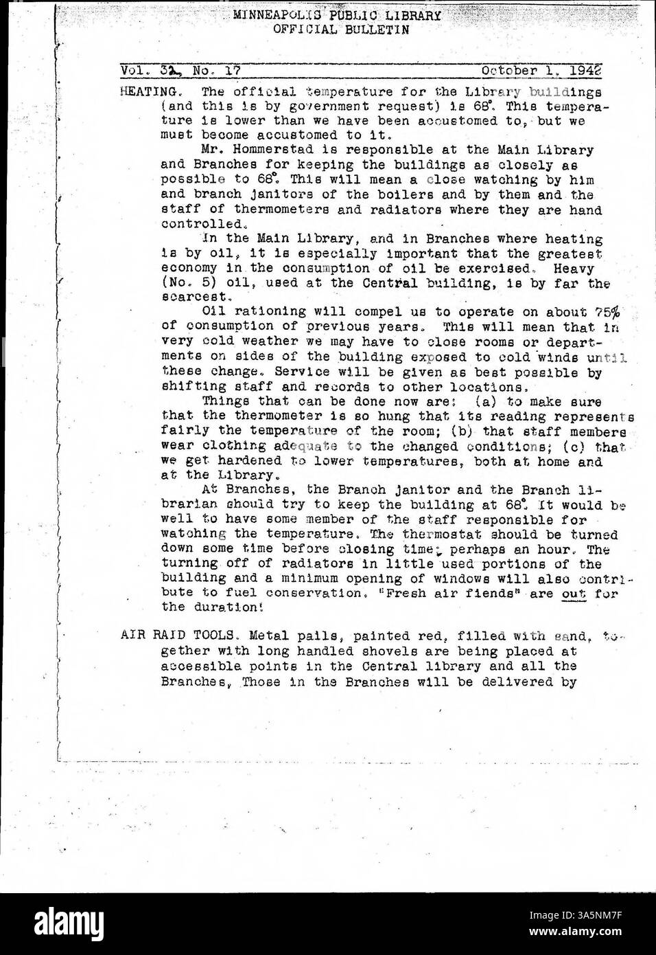The minneapolis public library official bulletin from 1942 was a hi-res ...