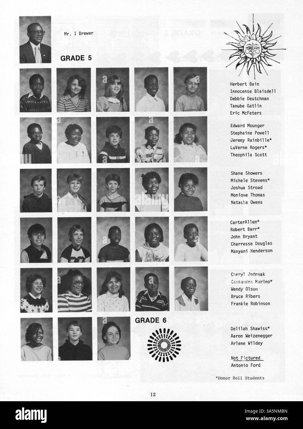 This 1986 Holland Elementary Yearbook highlights the students, teachers ...