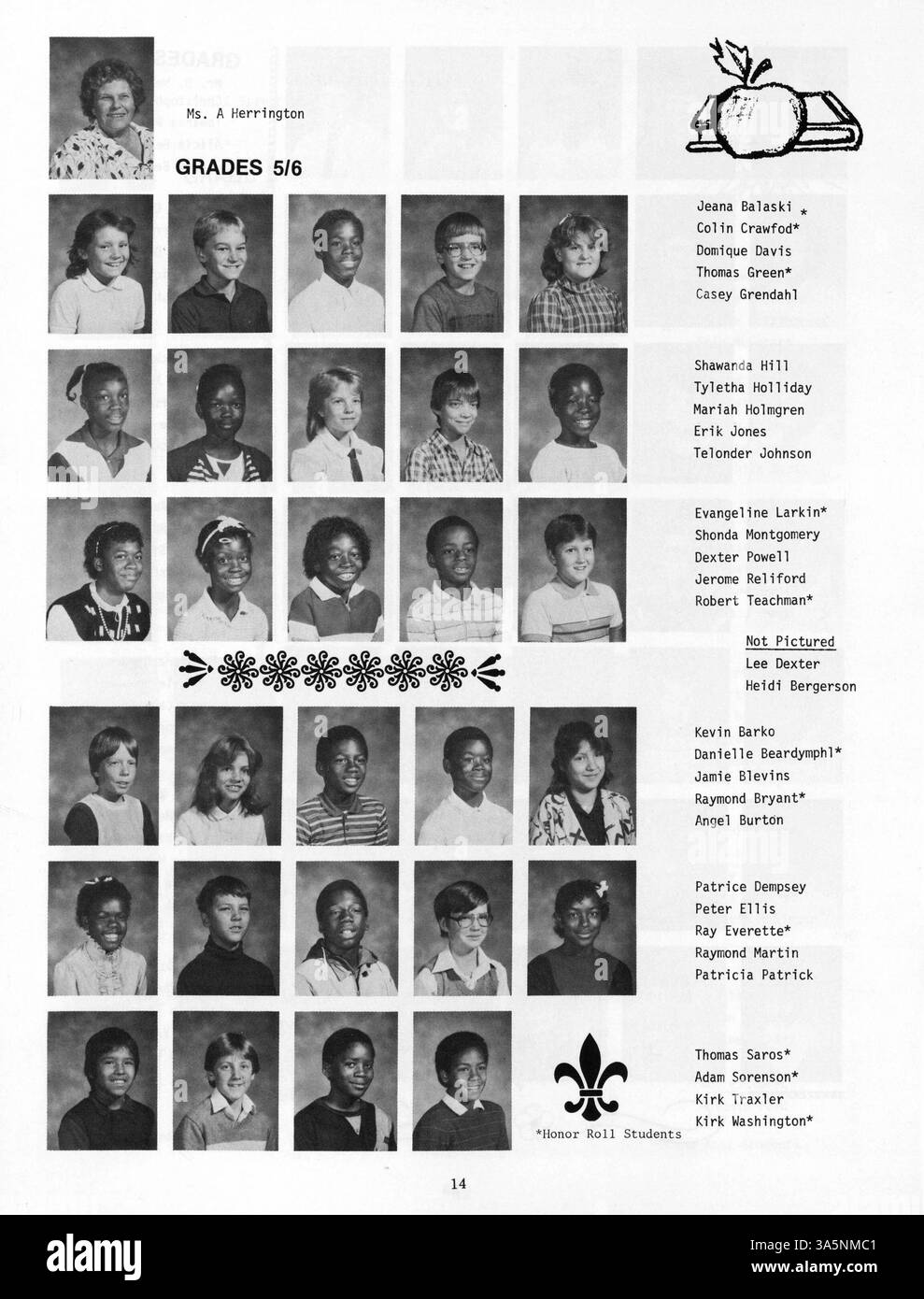 This school annual from 1986 captures the students, teachers, and key ...