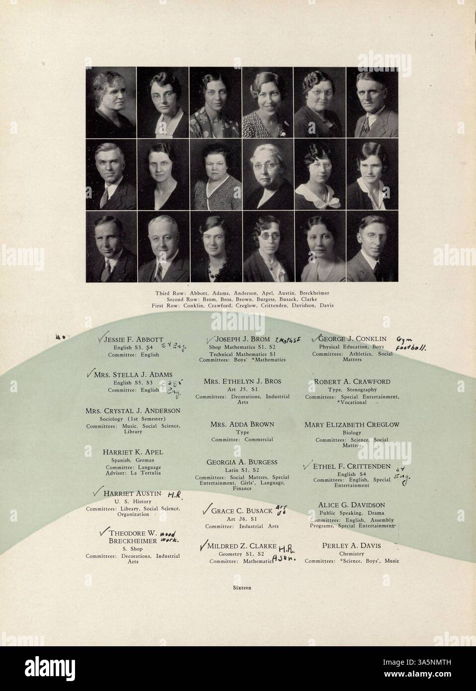 The 1933 polaris yearbook from north high documents the students hi-res ...