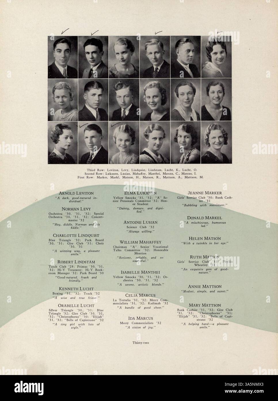 The 1933 Polaris Yearbook offers a snapshot of student life at North ...
