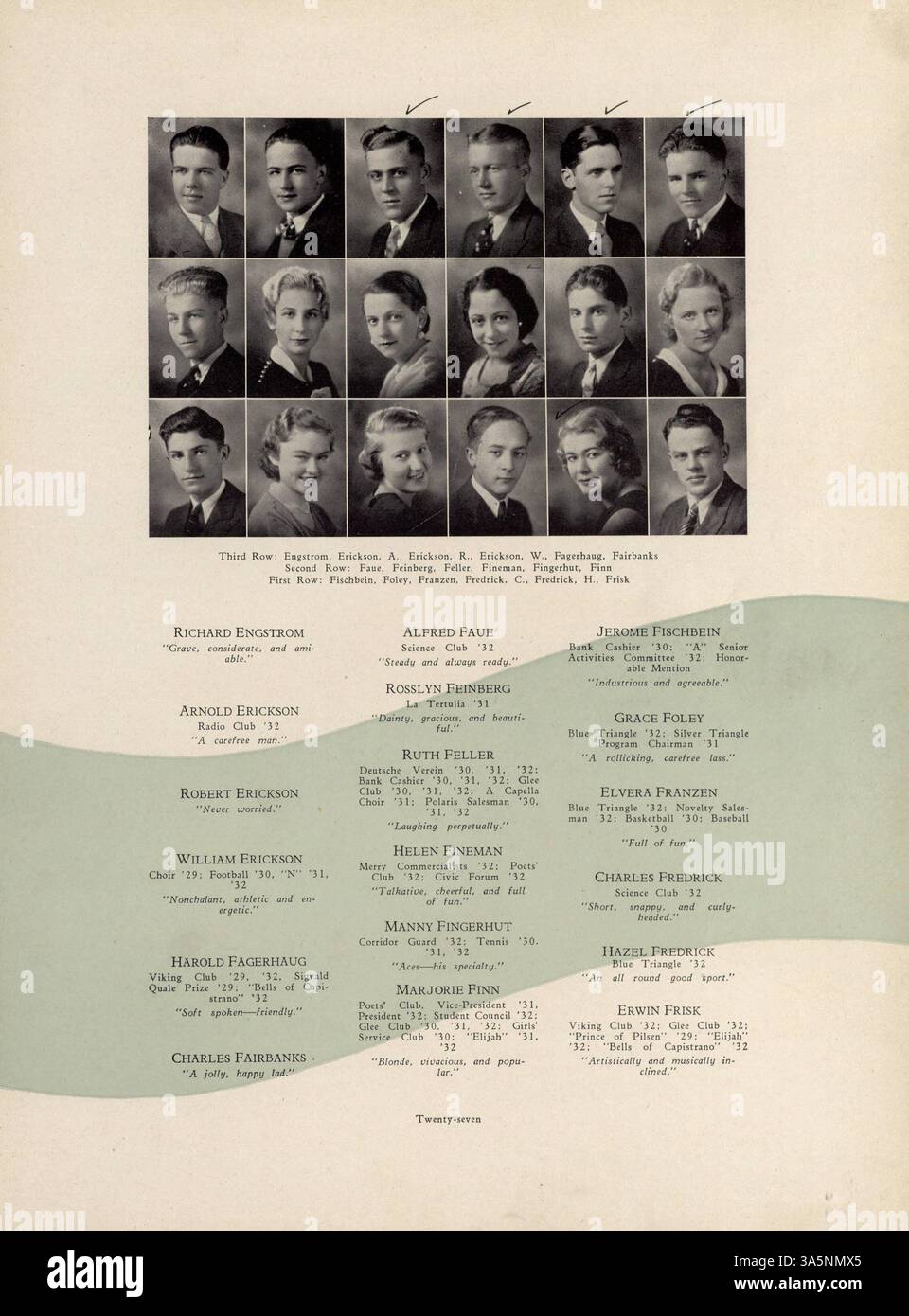 This 1933 polaris yearbook from north high details the 1932 1933 hi-res ...