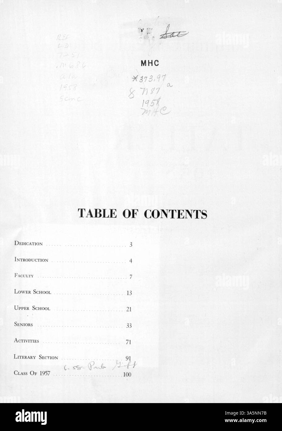 This 1958 yearbook from Northrop Collegiate documents key moments from ...