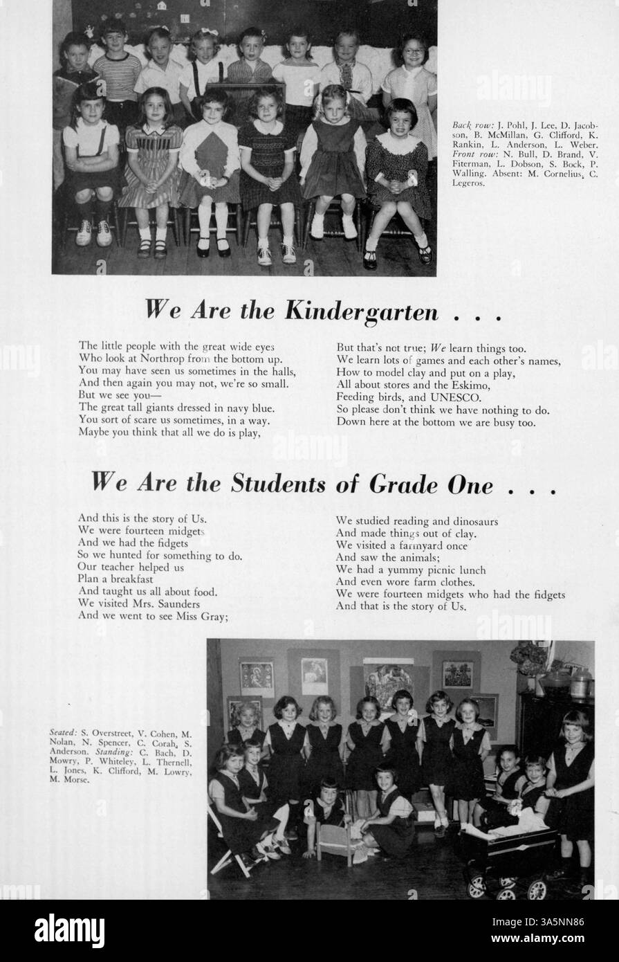 This 1958 yearbook from Northrop Collegiate High School captures the ...