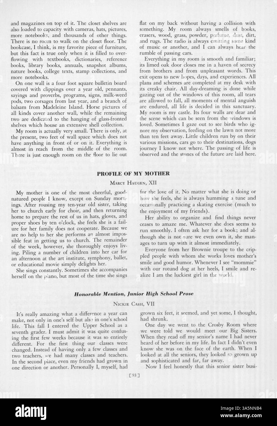 The 1958 'Tatler' yearbook from Northrop Collegiate highlights student ...