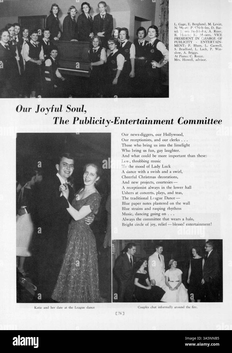The 1958 'Tatler' yearbook captures the key events, activities, and ...