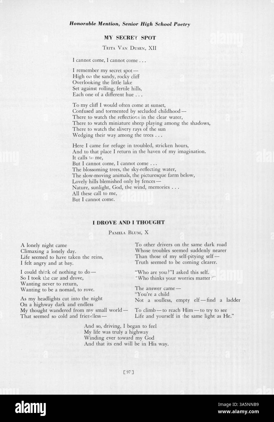 Yearbook from 1958 documents the student and faculty experiences hi-res ...