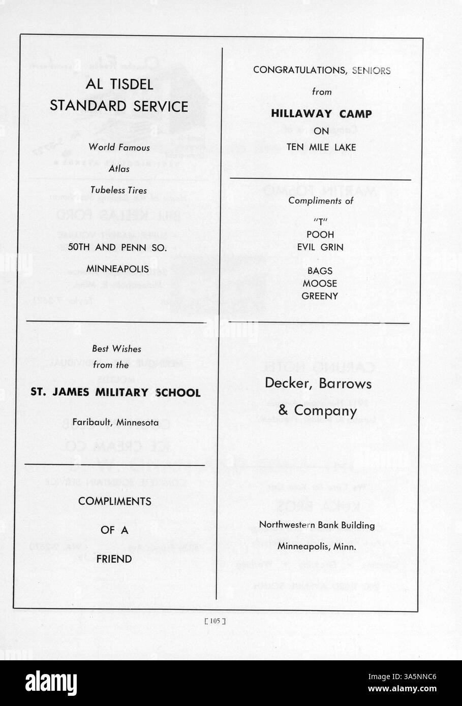 The 1958 'Tatler' yearbook showcases the student, faculty, and athletic ...