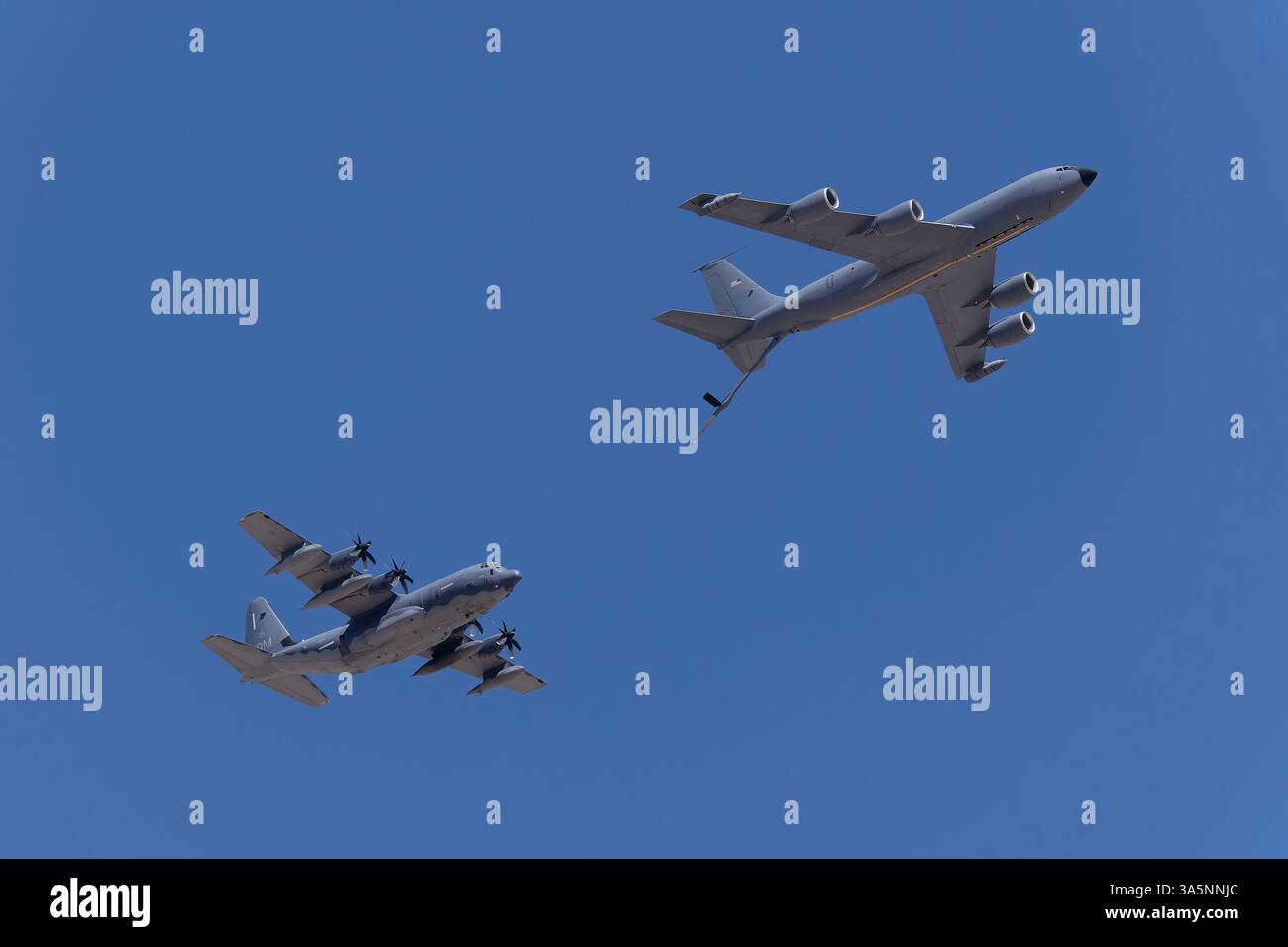 Davis Monthan AFB 3-22-2025 Tucson AZ USA USAF KC-135R performing a ...