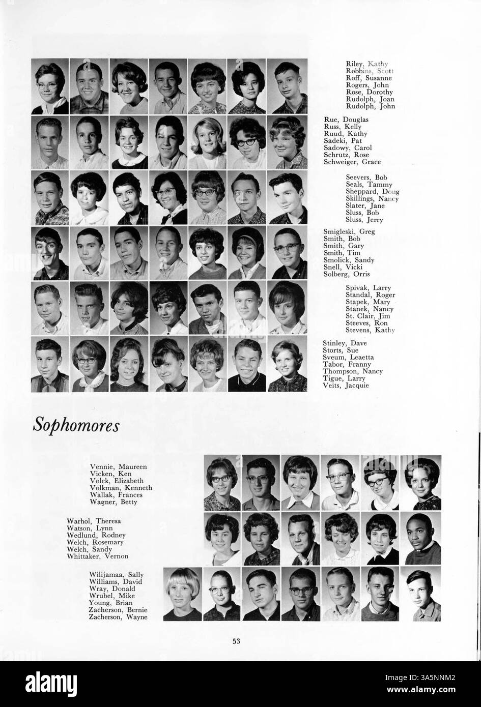 Marshall High School’s 1964 yearbook records the student body’s ...