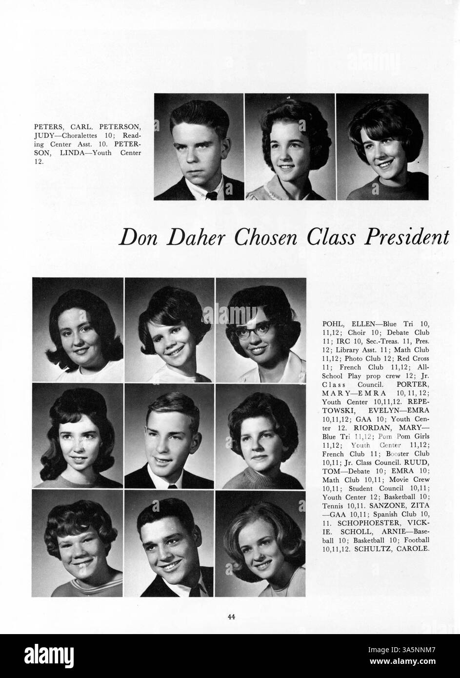 This yearbook highlights the marshall high school class of 1964 hi-res ...