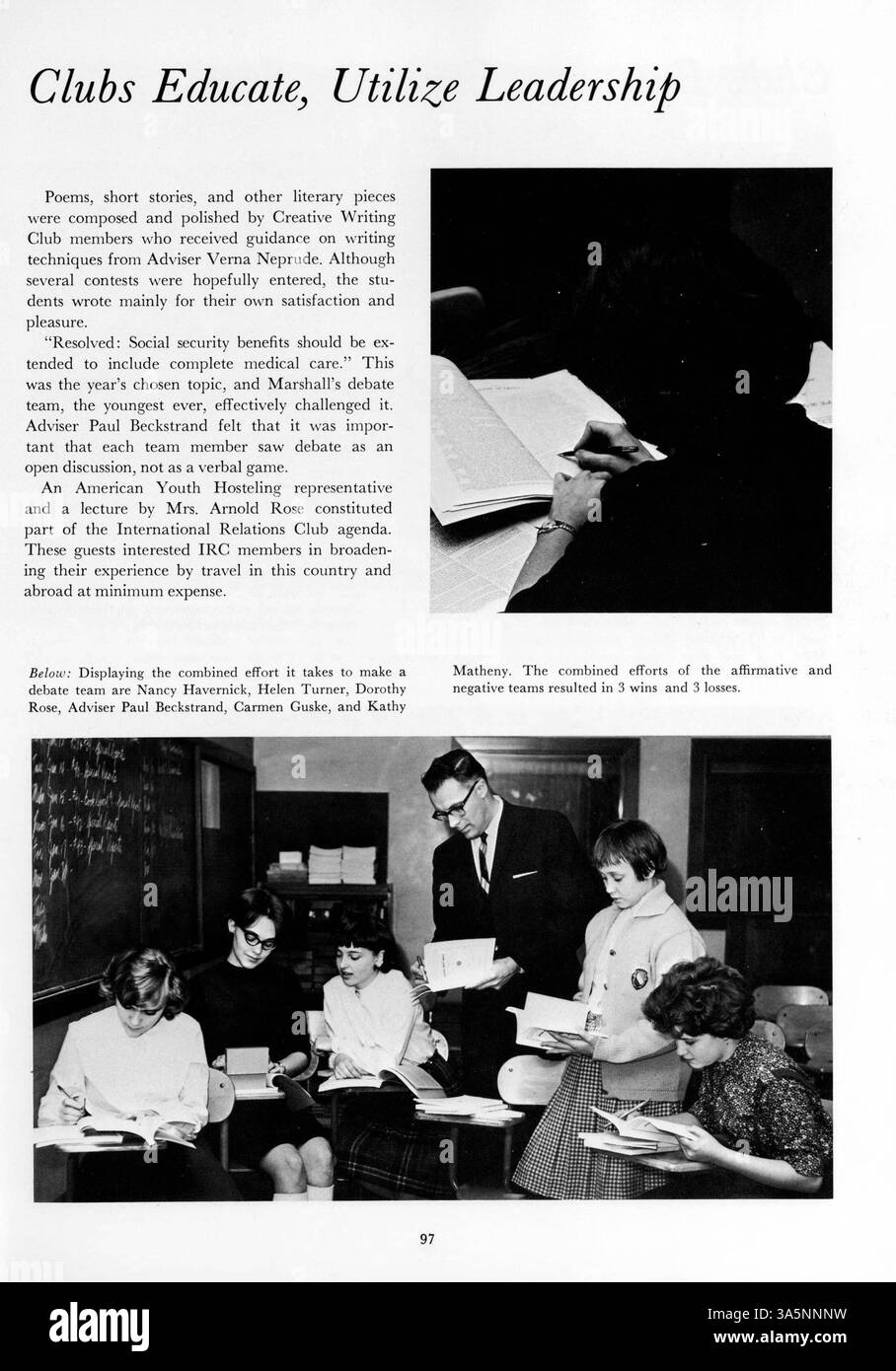 The 1964 edition of marshall high schools yearbook documents st hi-res ...