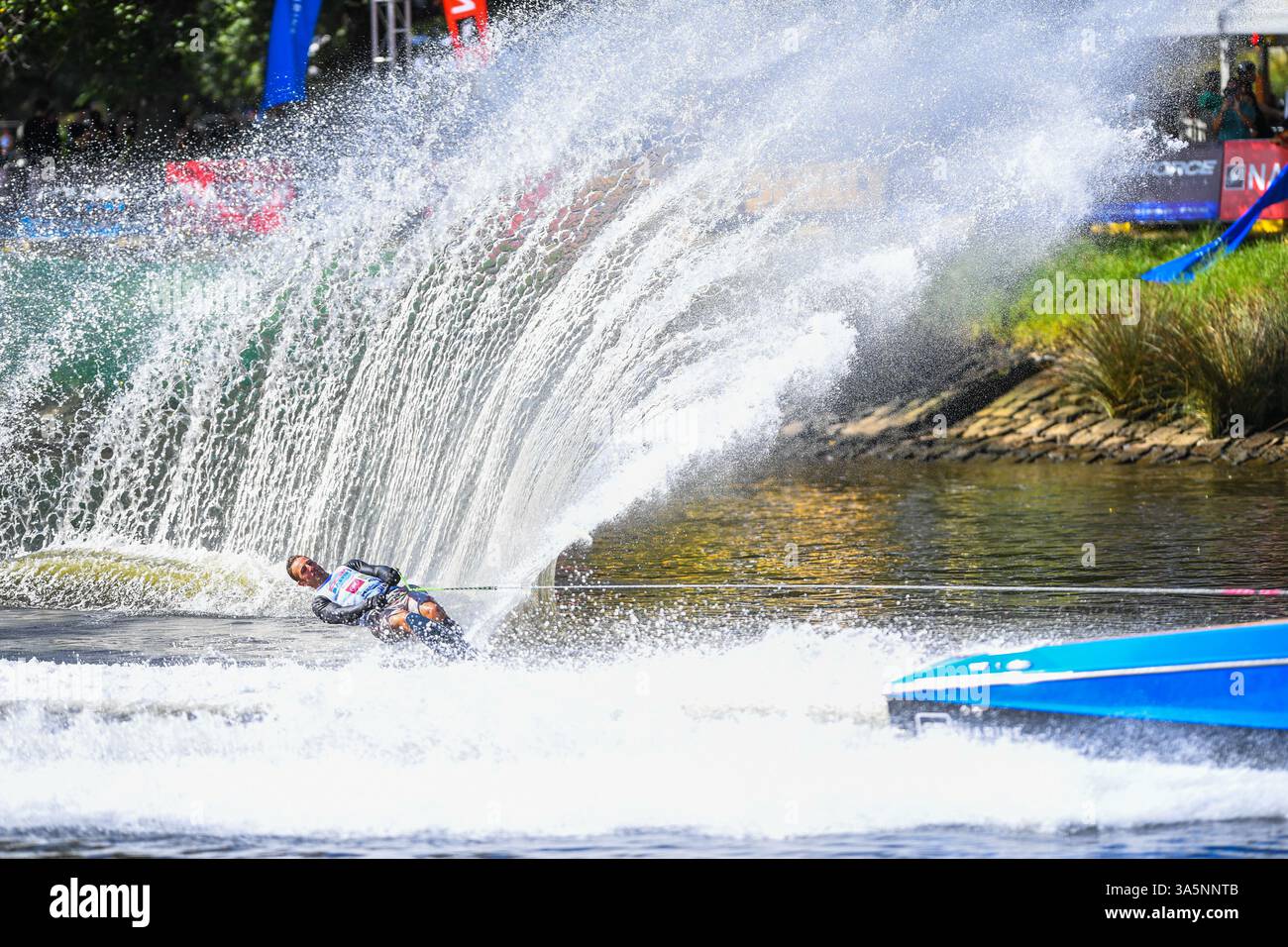Trent Nelson-Cranfield of Australia is seen in action during the Men's ...