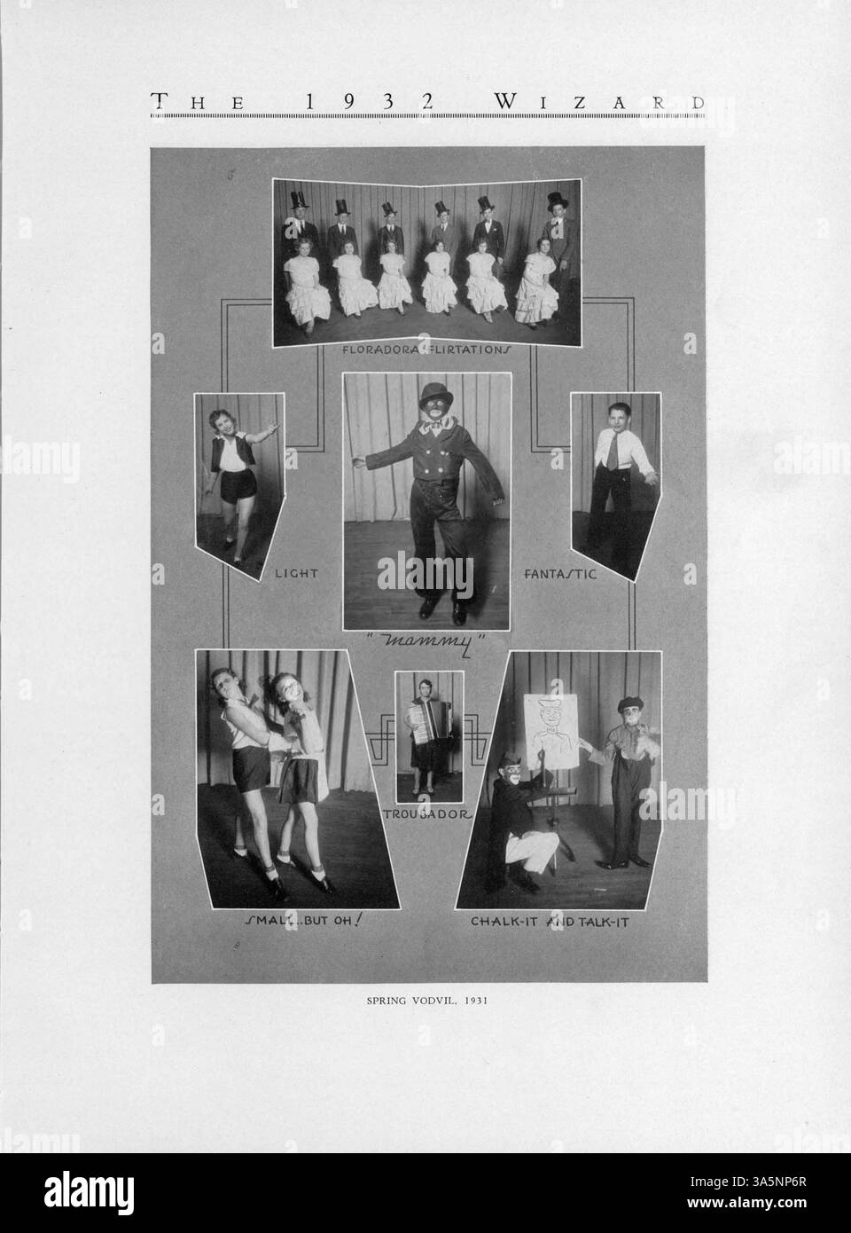 The 'Wizard' yearbook from Edison High School (1932) highlights ...