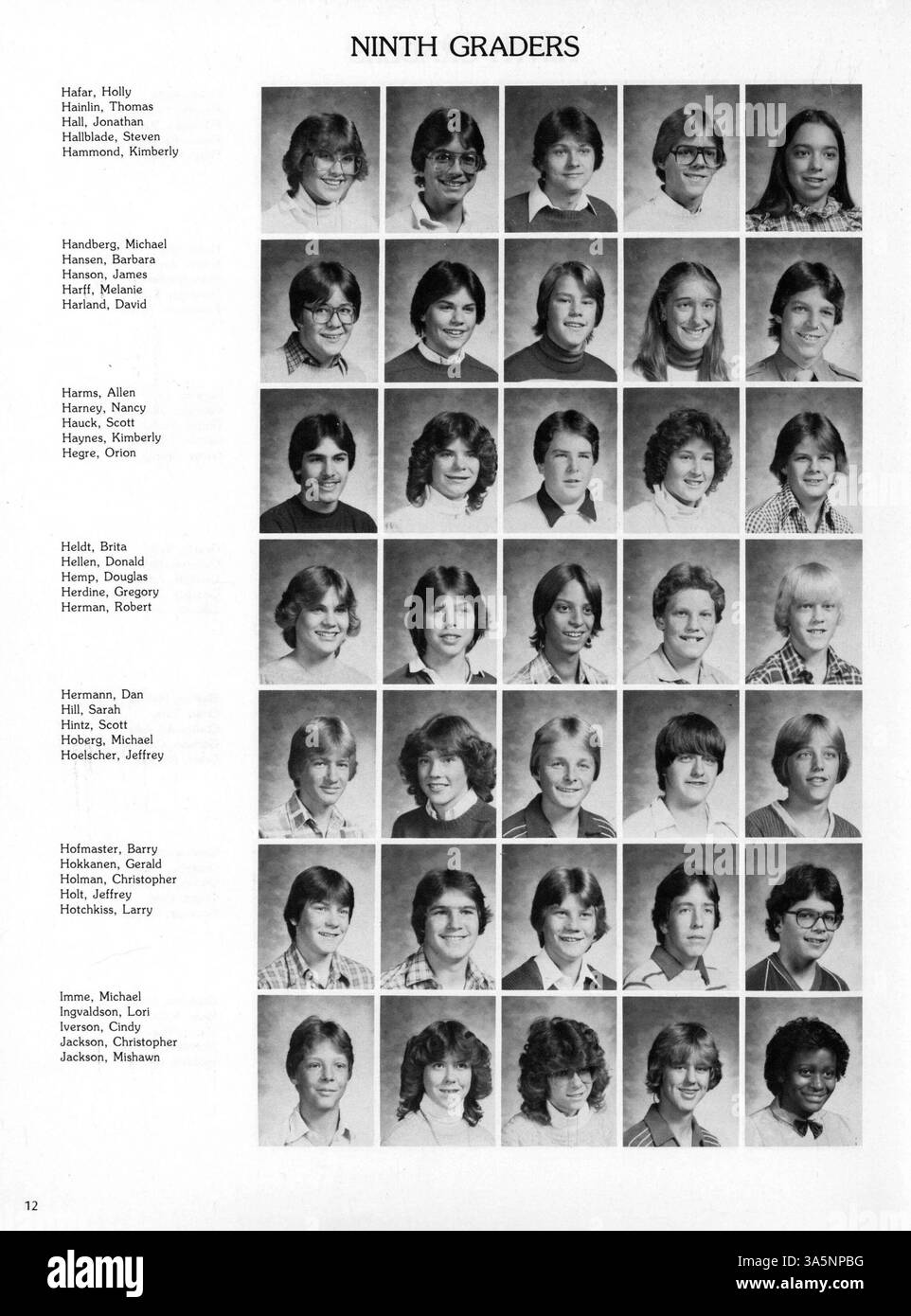 This yearbook from North View Junior High in Hennepin County captures ...